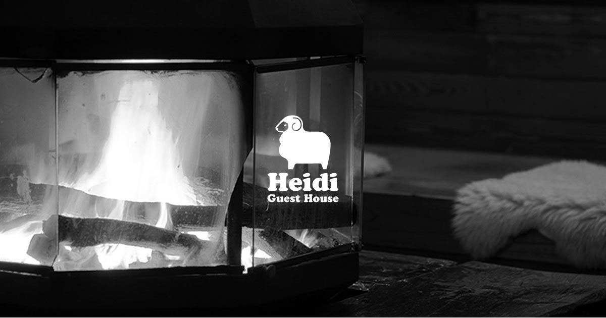 冬季営業期間の駐車場のご案内 Heidi Guest House-ハイジ ゲストハウス